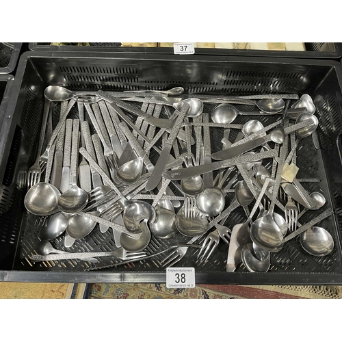Gerald Benney for Viners of Sheffield, a quantity of 'Studio' cutlery ...