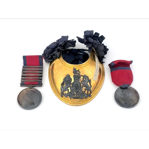 Waterloo and Peninsular medals and clasps, awarded to Colonel Henry ...