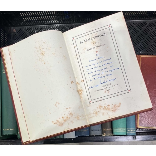 A collection of books by Charles Morgan, to include;'Sparkenbroke ...