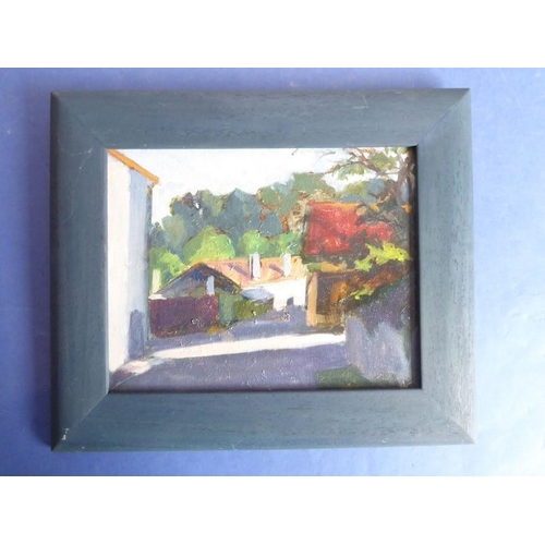 ANNETTE GRIFFITHS - six oil on artist's board paintings to include ...