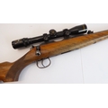A BRNO .22 bolt action rifle (no magazine) Firearms certificate required.