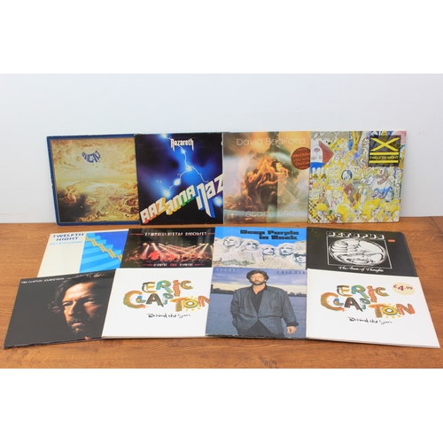 Records: a collection of Rock, Pop and Reggae 12in vinyl LPs and ...