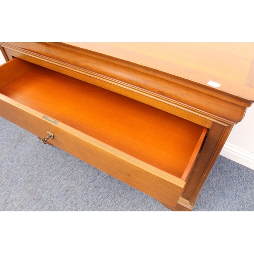 A 'Grange' cherrywood four-drawer chest - in the 19th century French ...