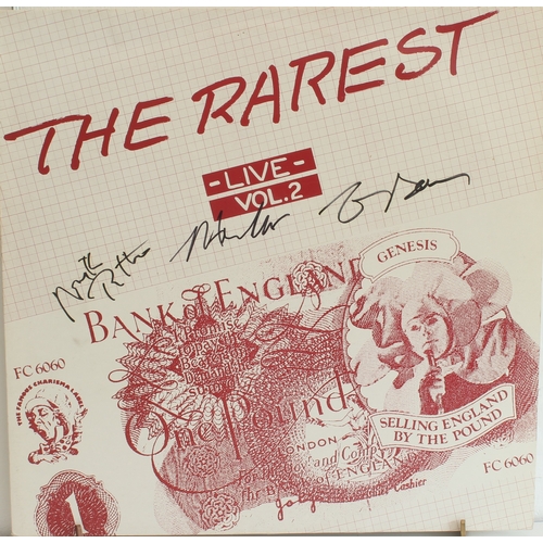 Vinyl / Autograph - Genesis – The Rarest Live Vol. 2. Original 1980 ...