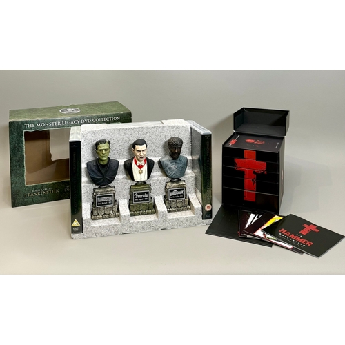 Two horror film DVD boxed-set collections - comprising 'The Hammer ...