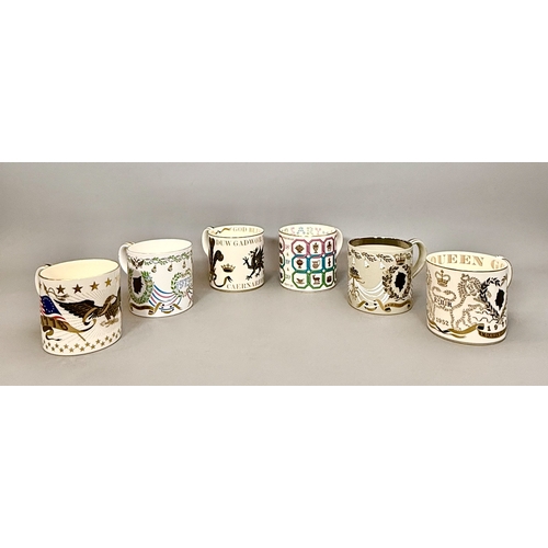 Richard Guyatt for Wedgwood: six bone china large-size commemorative ...