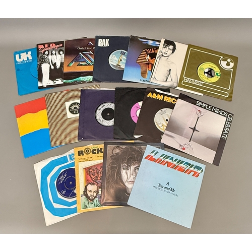 Vinyl records: approx. 40 Post Punk 7" singles - including Bauhaus (x3 ...