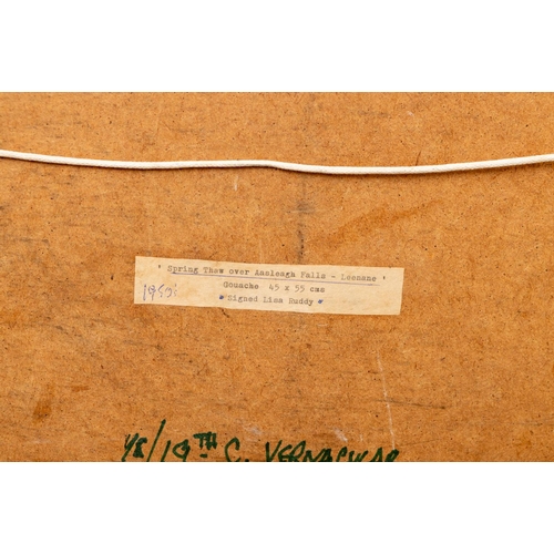 Lisa Ruddy, 20th Century Irish School"Spring Thaw over Aasleagh Falls ...