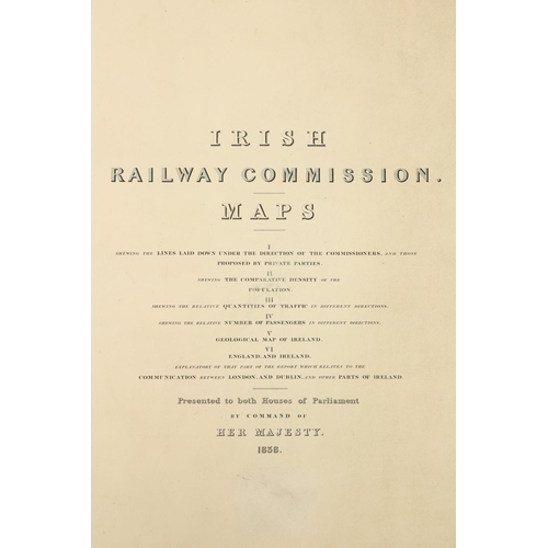 Railway Maps: Irish Railway Commission M... - auctions & price archive