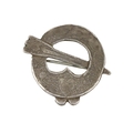 [Frongoch Prison Camp] An etched metal Tara brooch style Badge, with ...