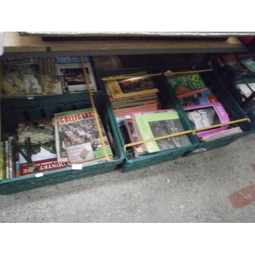 4 crates of magazines