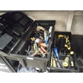 Tool box with quantity of tools