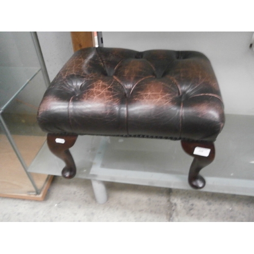 Old Chesterfield type stool