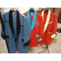 Teddy Boy Suits, 2 from 1970's, the blue/black and red/blue, the red ...