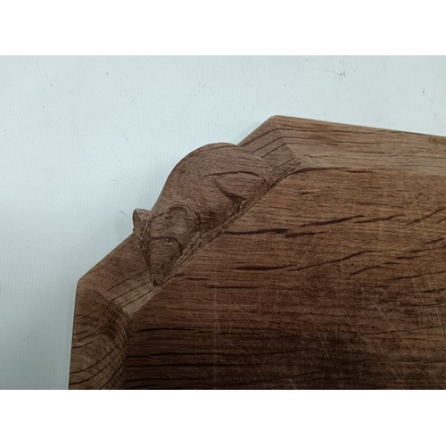 Robert Thompson Mouseman bread board