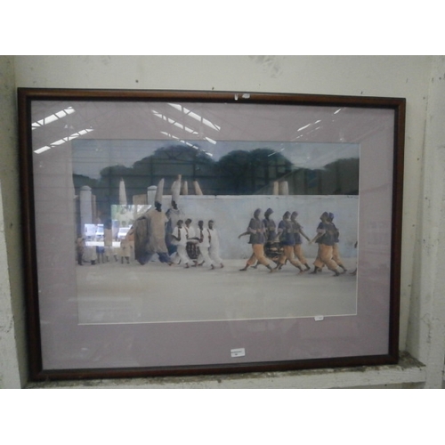 Large framed Carl Jackson print