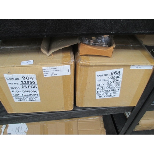 Two boxes of bar catch flaps