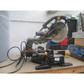 Pro Mitre saw, working