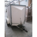 Box trailer, dimensions Height 73.5 " Width at wheels 66" width of box ...
