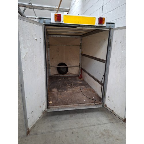 Box trailer, dimensions Height 73.5 " Width at wheels 66" width of box ...