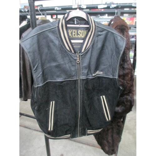 Nickelson bikers jacket, Size XL