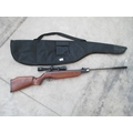 Edgar Brothers MOD. 60 air rifle with scope and case