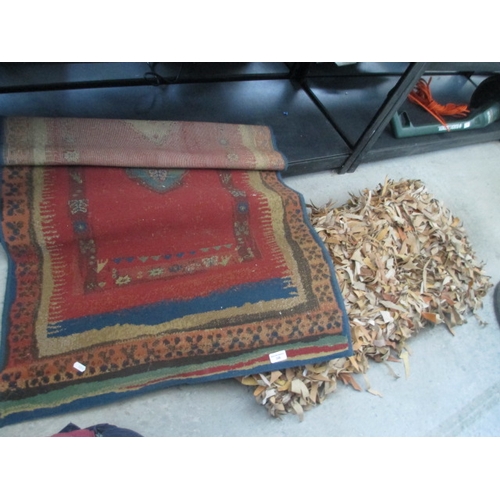 Two assorted rugs