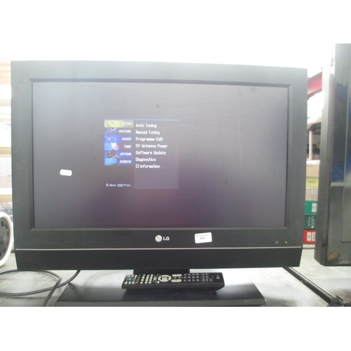 LG 26" TV with remote