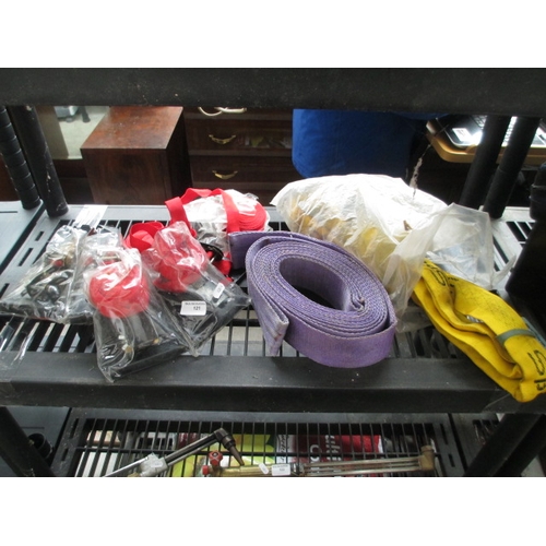 Collection of assorted straps