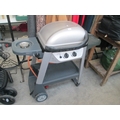 An EXCEL Outback gas barbecue on trolley
