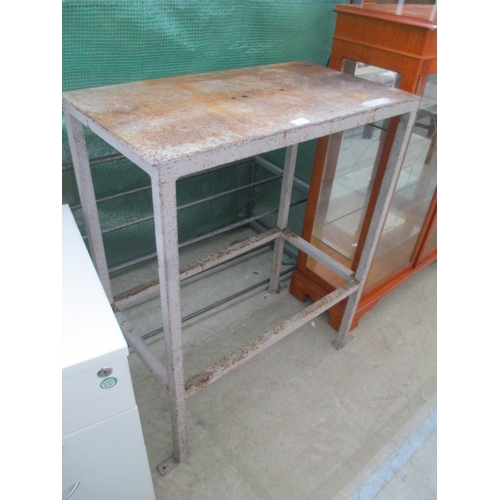 Metal work table