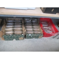 Three boxes of assorted jars
