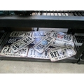 Repo aluminium license plate signs