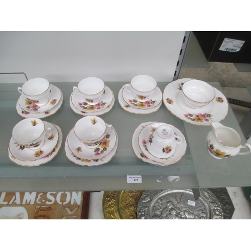 21 pieces of Royal Vale china