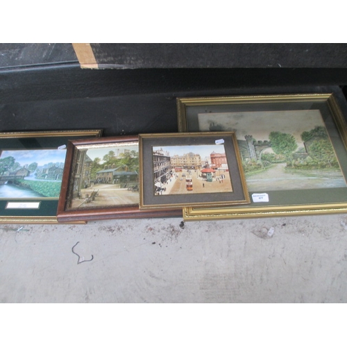 Four assorted artworks