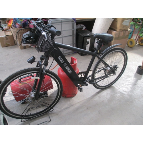 Galaxy Hurricane electric bike, as found
