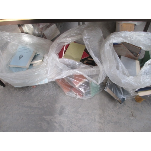 3 bags full of vintage books