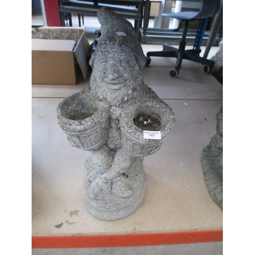 cast concrete garden ornament