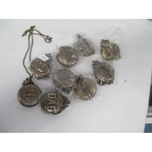 8 themed fob watches