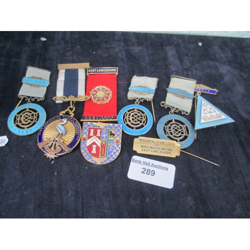 Selection of masonic Medals