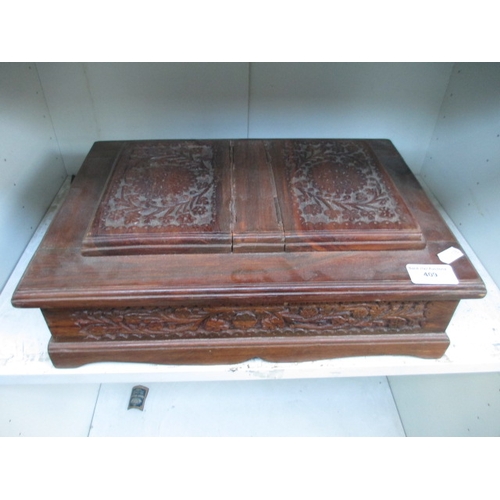 Decorative wooden storage box