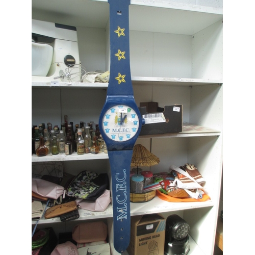 Manchester City clock