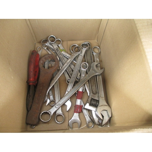Box of spanners