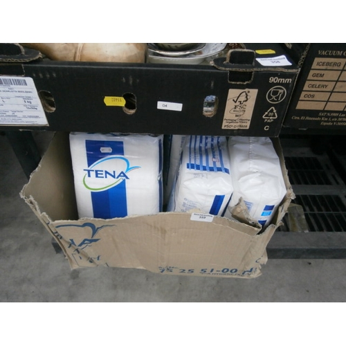 Box of Tena Comfort pads
