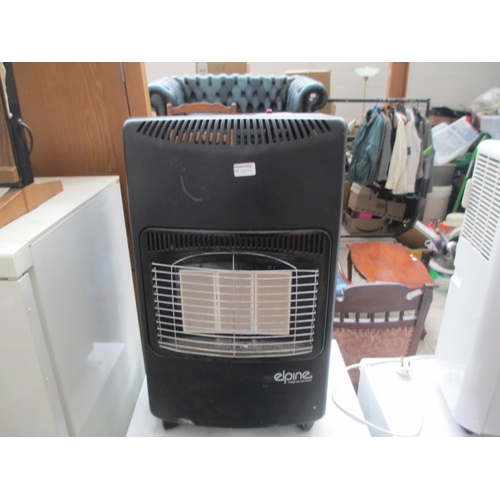 An ELPINE portable gas heater - no bottle