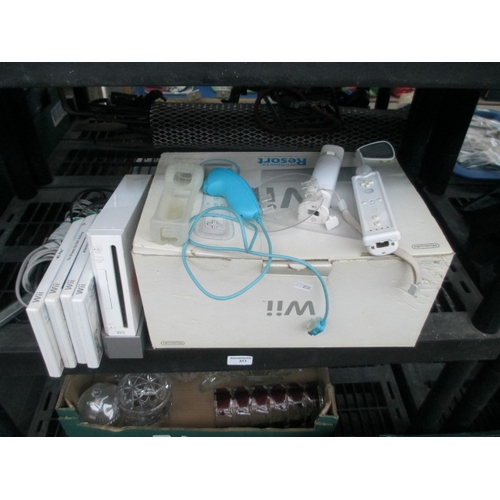 Nintendo Wii with accessories