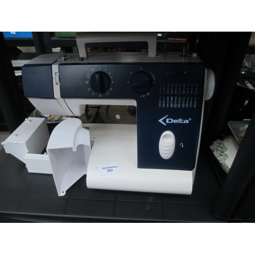 Delta sewing machine, no power lead