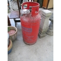 Large gas bottle mostly full