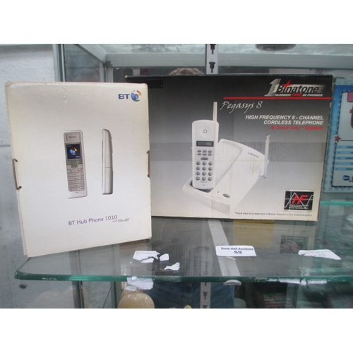 BT and Binatone telephone sets