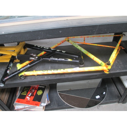 Two assorted bike frames